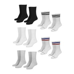 Urban Classics Socken Damen Gr&ouml;&szlig;e 39/42 royalblau / feuerrot / schwarz / wei&szlig;