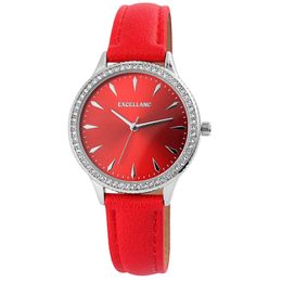 WITT Damen Armbanduhr, rot, Gr&ouml;&szlig;e 0