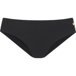 Lascana Damen Bikini-Hose mit breiteren Seitenstegen schwarz Gr&ouml;&szlig;e 38