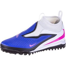 Nike Jr Phantom 6 High Acad Tf Fu&szlig;ballschuhe Kinder - blau - Gr. 36 1/2 - Synthetik