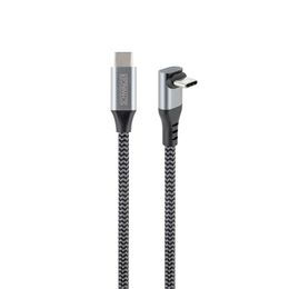 Schwaiger USB-C/C-Ladekabel Winkel horizontal 1,2 m