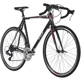 WYLD WYLD Rennrad 28'' Whirlwind 50 Schwarz 14 G&auml;nge