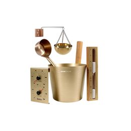 Home Deluxe Saunazubeh&ouml;r THERA Gold - Komplett Set