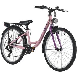 Dacapo Dacapo Kinderfahrrad 24" Cindy 7 G&auml;nge RH 32 cm mit Beleuchtung - Ab 8 Jahre