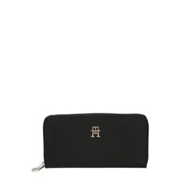 Tommy Hilfiger Portemonnaie 'Poppy' Damen Gr&ouml;&szlig;e XS/XL gold / schwarz