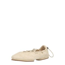 Polo Ralph Lauren Riemchenballerina Damen Gr&ouml;&szlig;e 40.5 creme