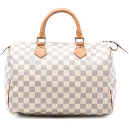 Louis Vuitton Crossbody Bags - Damier Azur Speedy 30 - Gr. unisize - in Wei&szlig; - f&uuml;r Damen