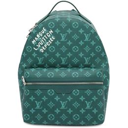 Louis Vuitton Rucks&auml;cke - Monogram Heritage Discovery Backpack PM - Gr. unisize - in Gr&uuml;n - f&uuml;r Damen