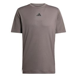 adidas Performance Funktionsshirt 'D4T Power' Herren Gr&ouml;&szlig;e M taupe / schwarz