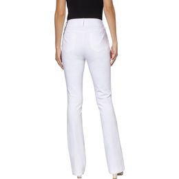 Heine Witt Damen Bootcuthose aus Techno-Stretch, wei&szlig;, Gr&ouml;&szlig;e 34