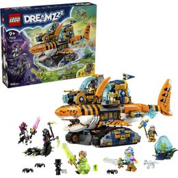Konstruktionsspielsteine Lego "Tigerhai-Fahrzeug (71515), Lego DREAMZzz", bunt, Spielbausteine, Kinder, Kunststoff, Made in Europe