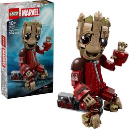 Konstruktionsspielsteine Lego "Groot im Ravager-Outfit (76341), Lego Super Heroes", bunt, Spielbausteine, Kinder, Kunststoff, Made in Europe