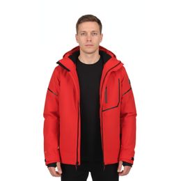 Skijacke Icepeak "Icepeak FRISCO", Herren, Gr. 58, coral, rot, Obermaterial: 100% Polyester. Futter: 100% Polyester. Wattierung: 100% Polyester, Jacken Skijacke, wasserdicht, atmungsaktiv, winddicht, sportlicher Stil, Topseller