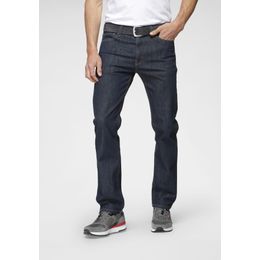 Levi's 5-Pocket-Jeans LEVI'S "513 SLIM STRAIGHT", Herren, Gr. 36, L&auml;nge 32, schwarz indigo flat, Denim/Jeans, Obermaterial: 99% Baumwolle, 1% Elasthan, Jeans 5-Pocket-Jeans