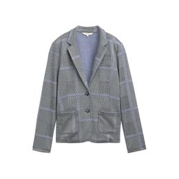 Tom Tailor Blazer Damen Gr&ouml;&szlig;e 36 navy / taubenblau / wei&szlig;