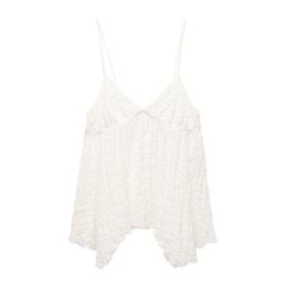 Pull&Bear Pull&bear Top Damen Gr&ouml;&szlig;e S wei&szlig;