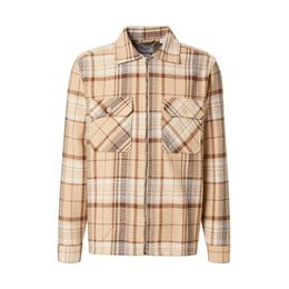 Only & Sons Only & Sons Jacke 'ONSPRESTON' Herren Gr&ouml;&szlig;e L dunkelbeige / braun / dunkelbraun / wei&szlig;