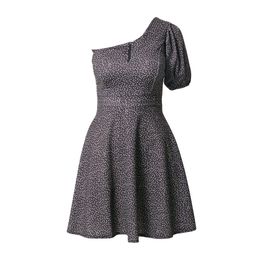 Wal G. Kleid Damen Gr&ouml;&szlig;e 40 schwarz / wei&szlig; Winterkleid