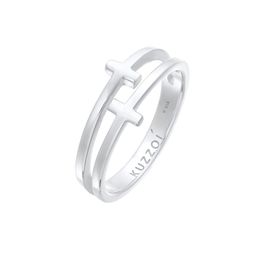 Kuzzoi Ring Herren Gr&ouml;&szlig;e 62 silber