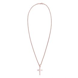 Elli Kette 'Kreuz' Damen Gr&ouml;&szlig;e 45 rosegold
