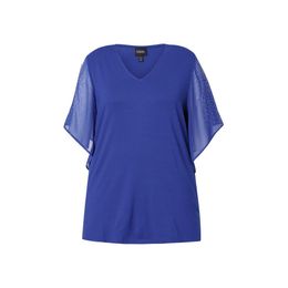 Ulla Popken Shirt Damen Gr&ouml;&szlig;e XXXL/4XL dunkelblau