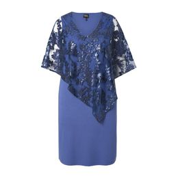 Ulla Popken Evening Dress female Blue size 58-60