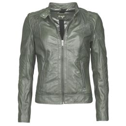 Maze Lederjacke 'Marcie' Damen Gr&ouml;&szlig;e M khaki