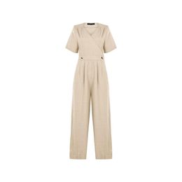 FRESHLIONS Jumpsuit 'Kira' Damen Gr&ouml;&szlig;e S beige