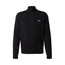 BOSS Pullover 'Ever-X' Herren Gr&ouml;&szlig;e L schwarz / wei&szlig;