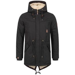 Alessandro Salvarini Parka Herren Gr&ouml;&szlig;e XL braun / schwarz