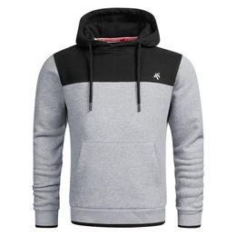 Alessandro Salvarini Sweatshirt 'Duori' Herren Gr&ouml;&szlig;e XL hellgrau / schwarz