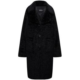 Ulla Popken Winter Coat female Black size 54-56