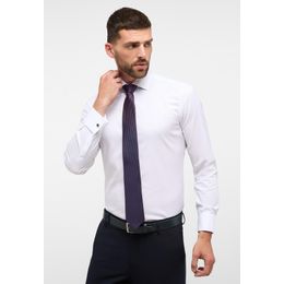 Eterna Herren Langarmhemd "SLIM FIT", wei&szlig;, Gr. 38, Twill, 100% cotton, Hemden, NON IRON (b&uuml;gelfrei)