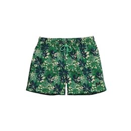 Men Plus Board Shorts male Green size 3XL