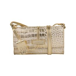 Burkely Damen Umh&auml;ngetasche "Burkely Taschen Leder", gold, Leder, Taschen
