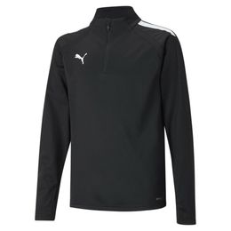 Puma Funktionsshirt 'TeamLiga 14' Jungen Gr&ouml;&szlig;e 152 schwarz / wei&szlig;