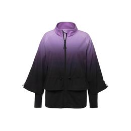 Ulla Popken Performance Jacket female Black size 50-52