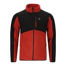 WHISTLER Fleecejacke 'Evo' Herren Gr&ouml;&szlig;e XL weinrot / schwarz