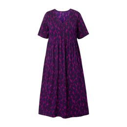 Ulla Popken Dress female Purple size 42-44