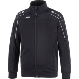 Jako Sportjacke 'Classico' Jungen Gr&ouml;&szlig;e 152 schwarz / wei&szlig;
