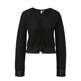 Qs Knit Cardigan female Black size L