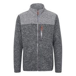 Blend Fleece Jacket male Grey size XXXL