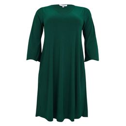 Yoek Kleid Damen Gr&ouml;&szlig;e 56/58 dunkelgr&uuml;n Winterkleid