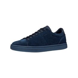 Geox Herren Sneaker "Geox Sneaker Leder/Textil", Gr. 46, blau, Leder, Textil, Schuhe