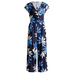 BETTY & CO Betty & Co Jumpsuit Damen Gr&ouml;&szlig;e XXL hellblau / dunkelblau / offwhite
