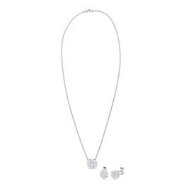 Elli Jewelry Set female Silver, White size One Size