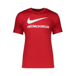 Nike Performance Shirt female Red size L