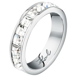 K by KARL LAGERFELD Karl Lagerfeld Ring Damen Gr&ouml;&szlig;e 58 silber