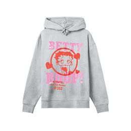 F4NT4STIC Sweatshirt 'Betty Boop Official Fan Club Member' female Grey size L