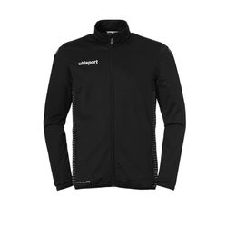 Uhlsport Sportjacke Jungen Gr&ouml;&szlig;e 164 schwarz / wei&szlig;